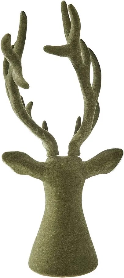 MOUNTAIN LODGE Hlava jelena 51 cm - zelená
