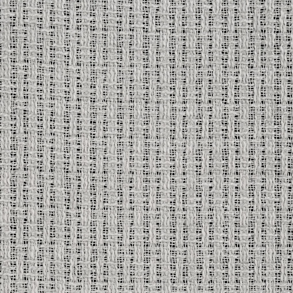 ZÁVĚS NA KROUŽCÍCH MADISON 140X250 CM STŘÍBRNÁ