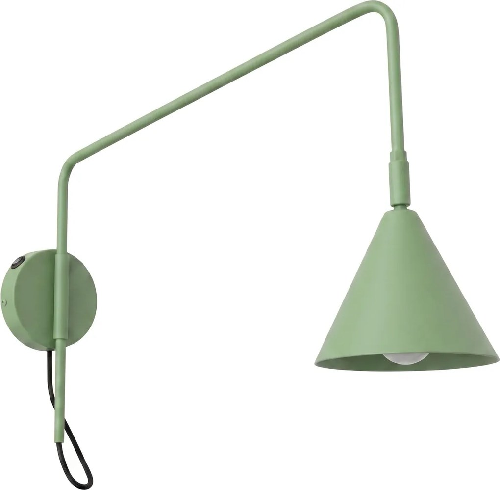 Sollux Lighting Nástěnné svítidlo NOX 1 šalvějové s vypínačem