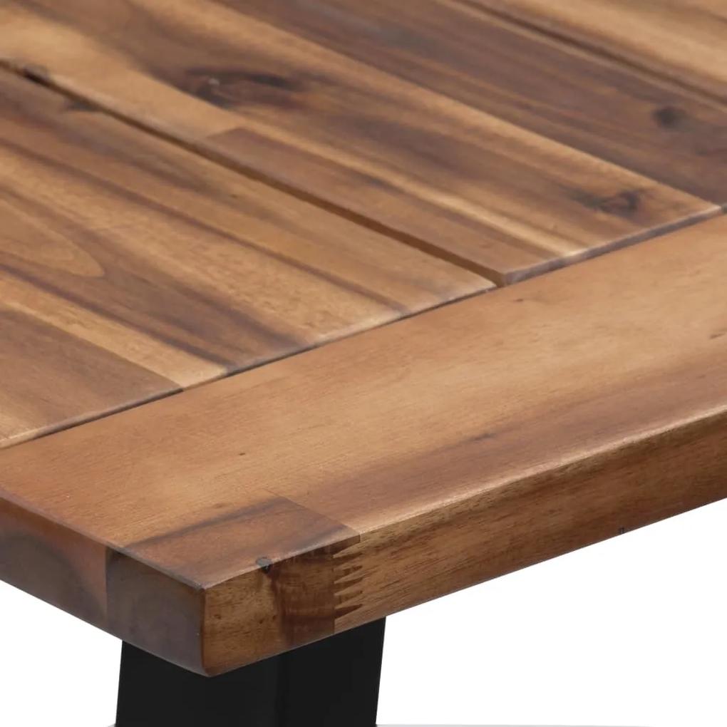 vidaXL Jídelní stůl masivní akáciové dřevo 180 x 90 cm [288068]