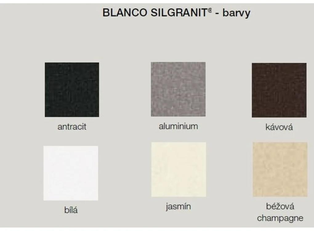 Granitový dřez Blanco LEGRA XL 6 S aluminium