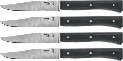 Opinel Facette 11 cm břidlicová / Sada stolních nožů / 4 ks
