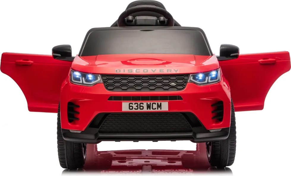 LEAN CARS Elektrické autíčko Land Rover Discovery DLS-K06 červené