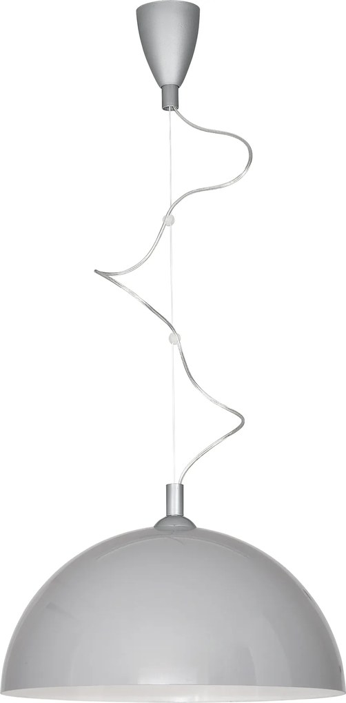 Nowodvorski 5073 Hemisphere - Závěsný lustr v šedé barvě  Ø 50cm