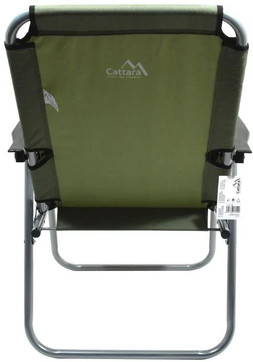 Cattara LYON Židle kempingová skládací tmavě zelená