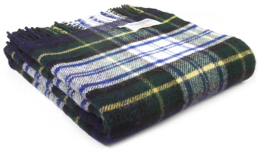 Vlněná deka Tartan Dress Gordon 183 x 150 cm Tweedmill