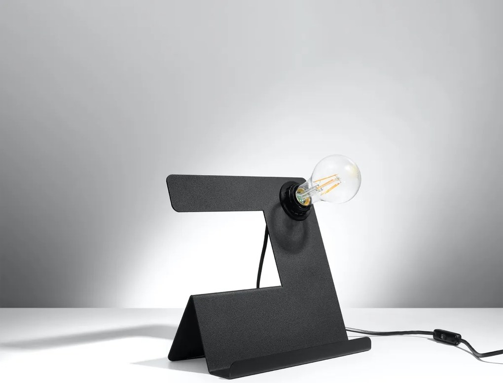Sollux Lighting Stolní lampa INCLINE černá