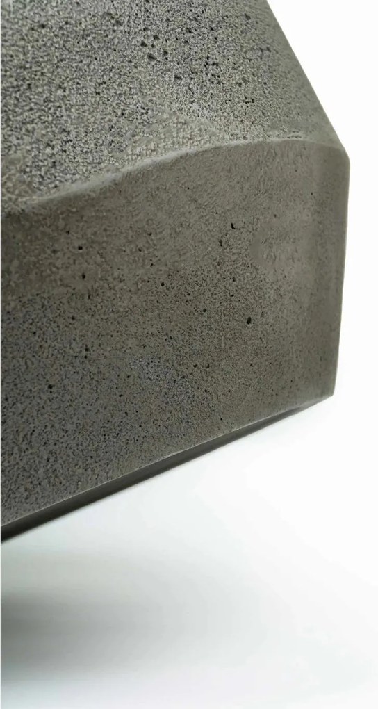 Designový květináč NEXORA, sklolaminát, 54x48 cm, šedý