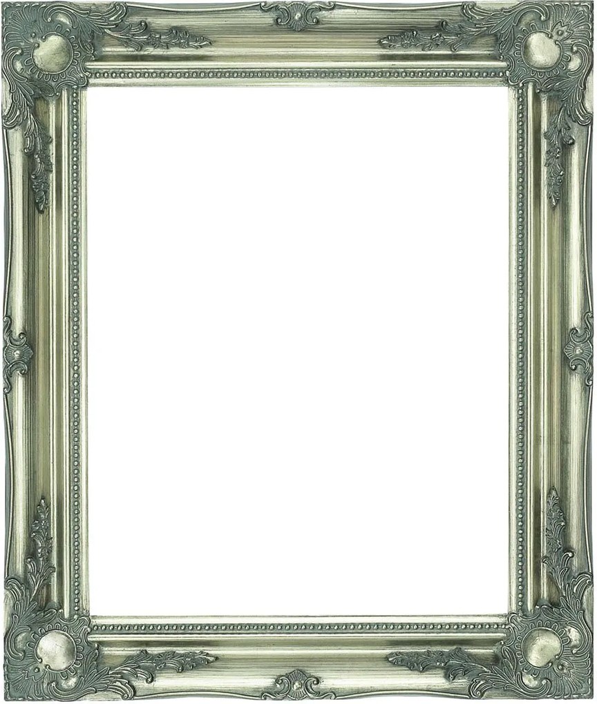 Zrcadlo Giovanni - stříbrná