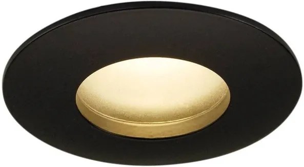 Sada OUT 65 LED DL ROUND typu downlight, černé matné, 9 W, 38°, 3000K, včetně ovladače - BIG WHITE