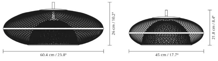 Stínidlo ve zlaté barvě ø 60 cm Faraday – UMAGE