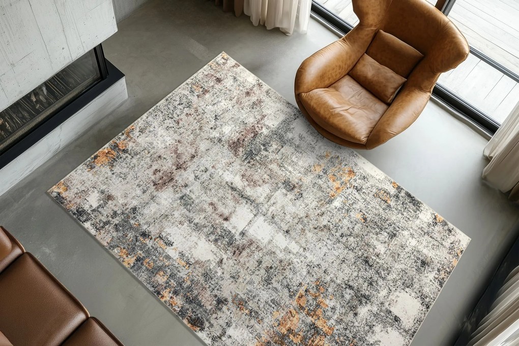 Obsession, Kusový koberec Posh 304 Terrakotta, 120x170, oranžová, chodba / předsíň