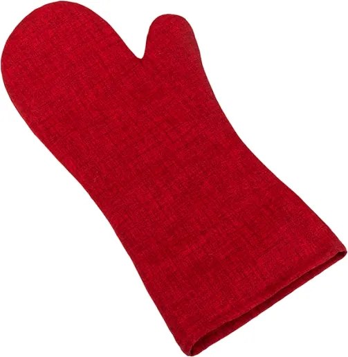 Bellatex Grilovací rukavice 1ks 22x46 cm Červená