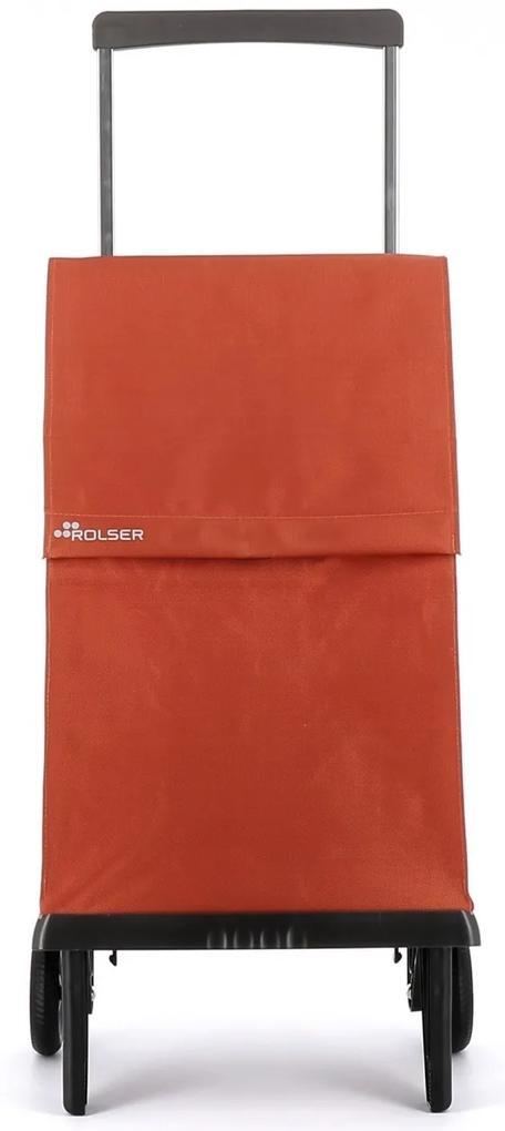 Rolser Plegamatic Original MF nákupní skládací taška na kolečkách, oranžová