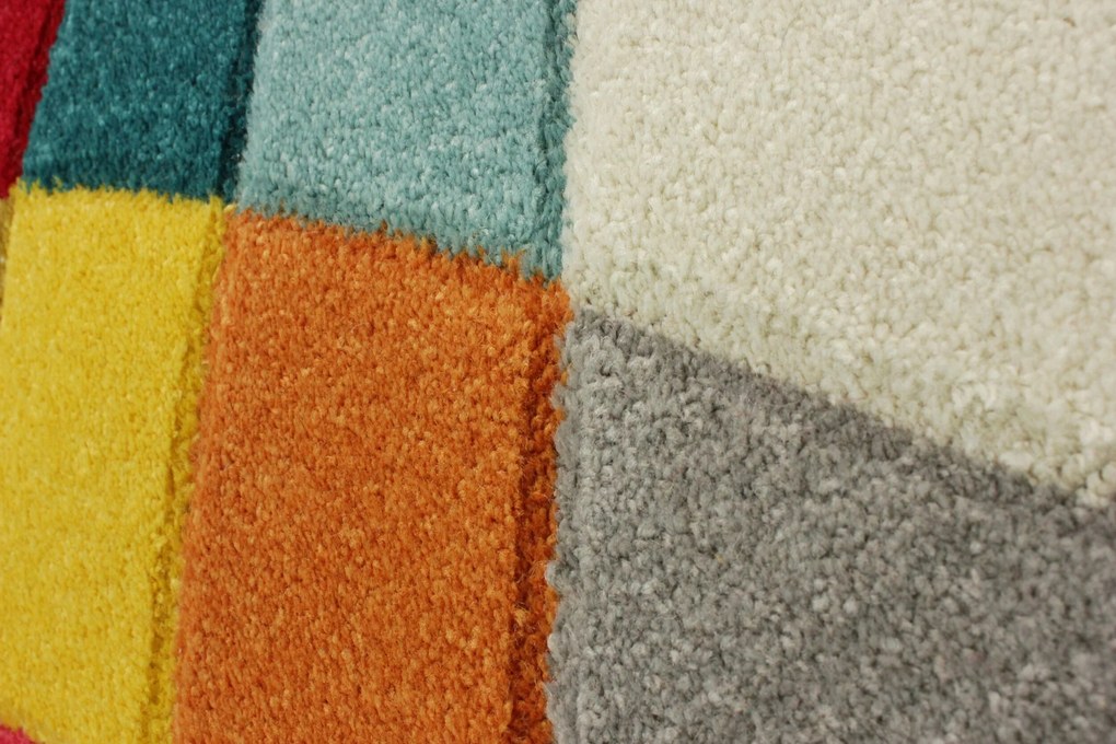 Flair Rugs koberce Kusový koberec Spectrum Rhumba Multi kruh - 160x160 (průměr) kruh cm