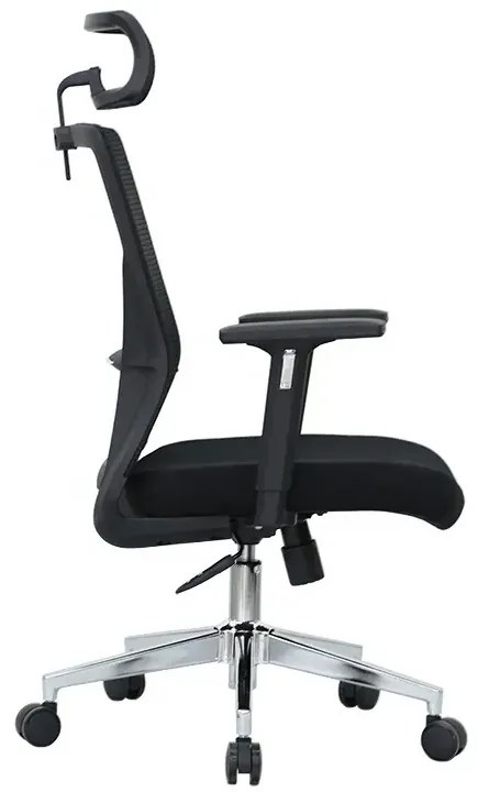 Kancelářská ergonomická židle Neoseat JENNY — černá, nosnost 150 kg (rozbaleno)