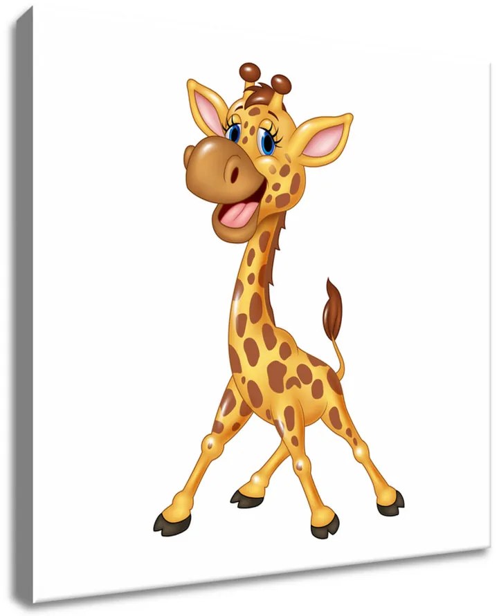 Gario Obraz na plátně Velká žirafa Rozměry: 40 x 40 cm