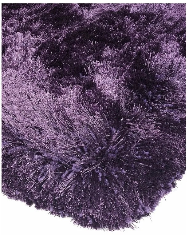 Bighome - Plush - huňatý koberec koberec - fialová 120x170cm