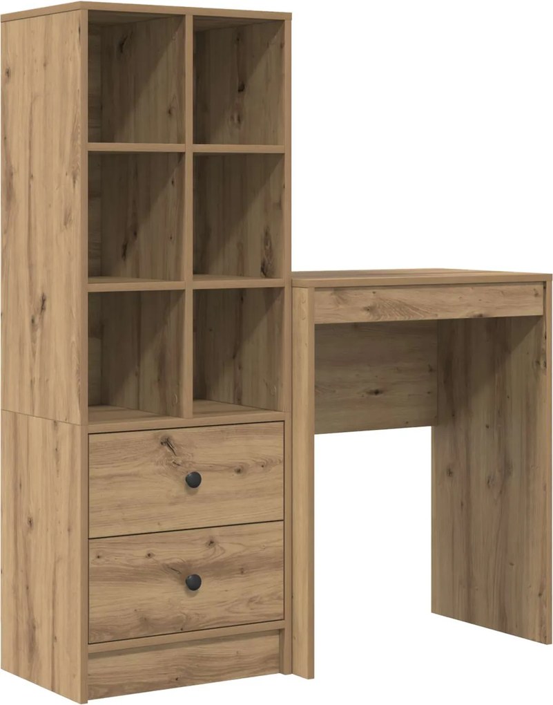 Stůl Artisanový dub 105,5 x 34 x 127 cm 2 ks 3337304