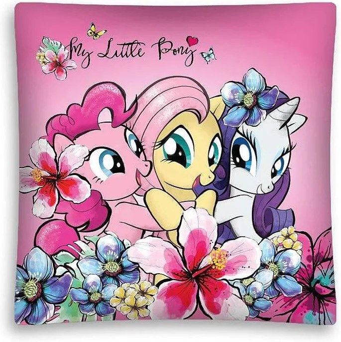 DETEXPOL Povlak na polštářek My Little Pony Friendship Polyester 40/40 cm