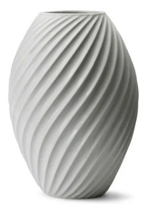 Váza RIVER White 26 cm | Bílá