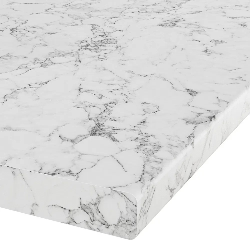 Kuchyňská pracovní deska | VOLITELNÁ DÉLKA | cena za 1 m | síla 38 mm | hloubka 120 cm | MARMUR CARRARA