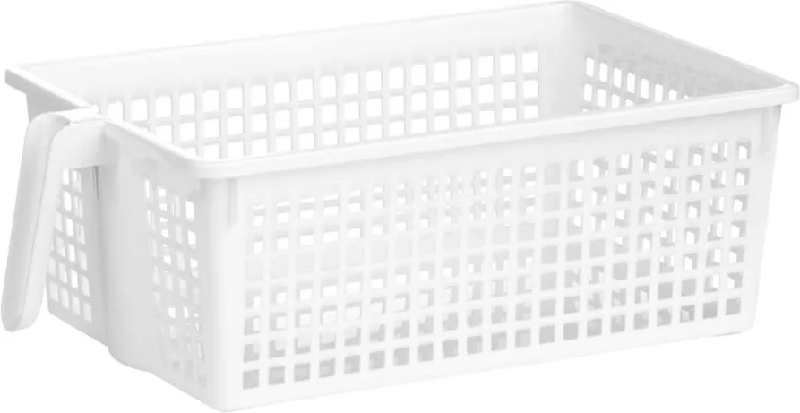 Bílý úložný košík Premier Housewares Storage Basket White