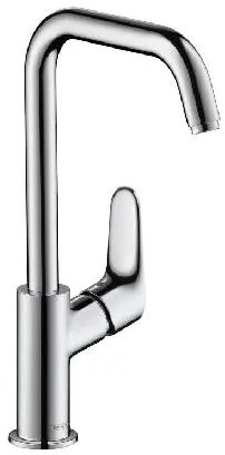 Hansgrohe Focus E2 - Umyvadlová baterie s otočným výtokem a výpustí, chrom 31609000