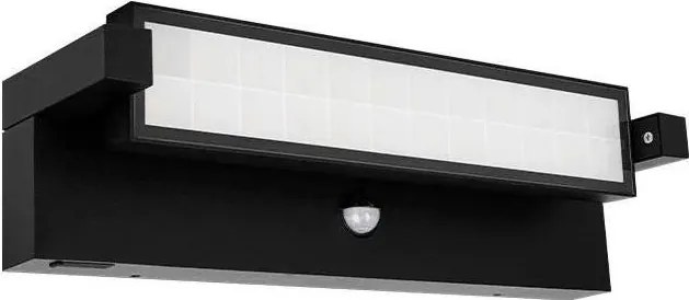 LED Ven. nástěnné svítidlo se senzorem LED/36W/230V 3000/4000/6500K IP54 černá