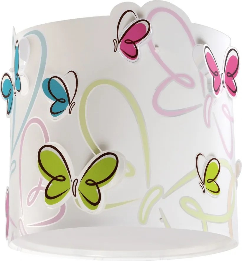 Dalber D62147 dětský lustr Butterfly 1x60W|E27