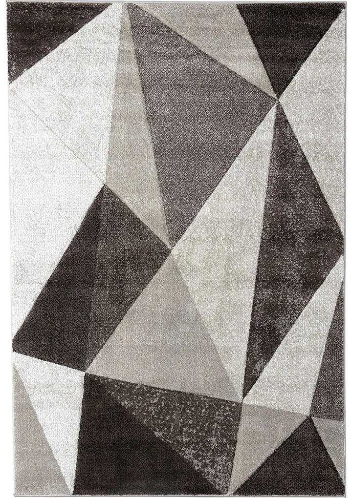 Koberce Breno Kusový koberec ALORA A1038 Brown, Hnědá, Vícebarevné, 120 x 170 cm