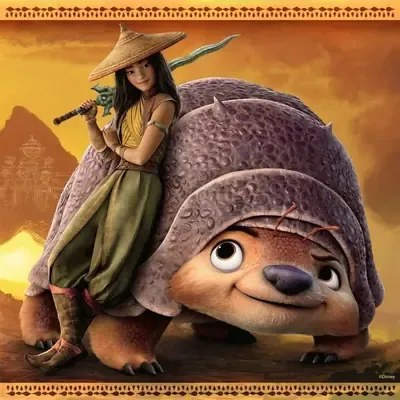 Ravensburger Puzzle Raya a drak / 3x49 dílků / od 5 let