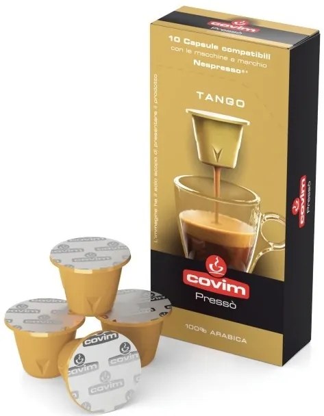 KAPSLE COVIM TANGO PRO NESPRESSO 10ks