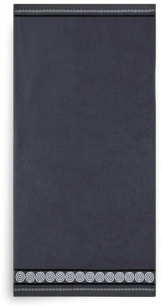 Ručník Rondo 2 30x50 grafit 500 g/m2 8672/12 Zwoltex 23