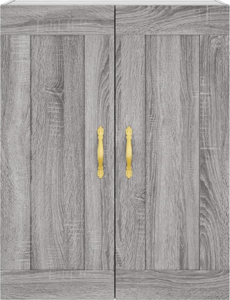 vidaXL Skříň highboard 69,5 x 34 x 180 cm kompozitní dřevo [3199991] Barva: hnědý dub