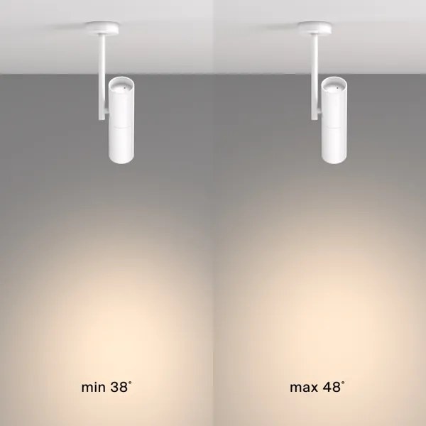 Maytoni C020CL-01W - Bodové svítidlo ELTI 1xGU10/50W/230V bílá