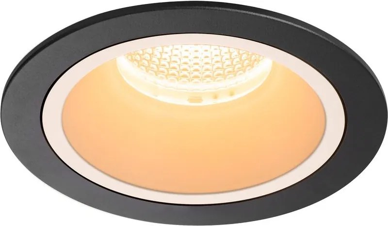 LA 1003920 NUMINOS® DL L vnitřní LED zápustné stropní svítidlo černá/bílá 2700 K 55° - BIG WHITE