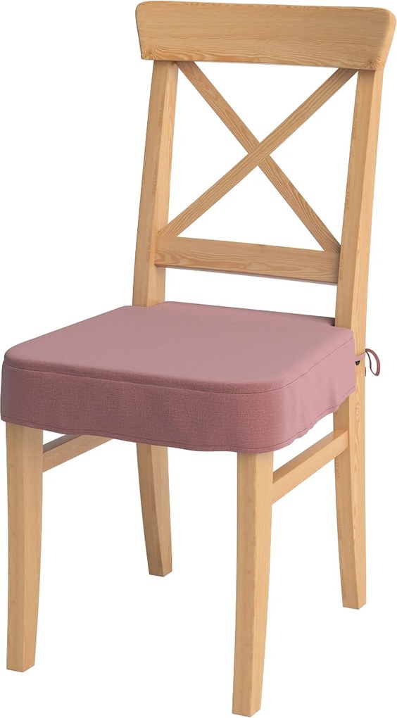 Sedák na židli IKEA Ingolf barva fialová látka sametová