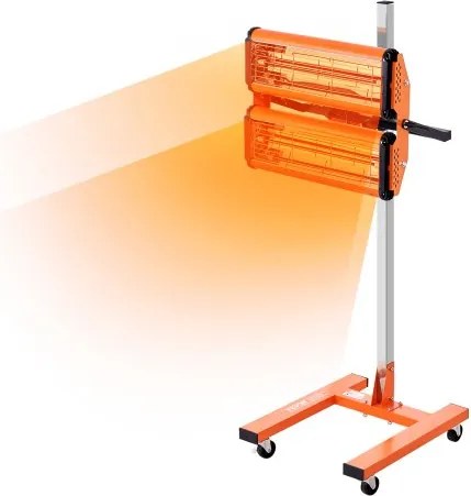 2200 W vysoce výkonná infračervená vytvrzovací lampa pro automatické sušení