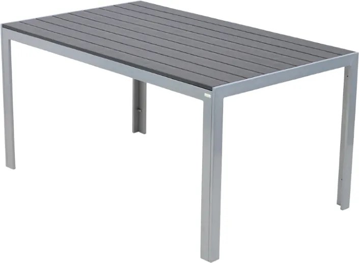 Zahradní sestava Ibiza Pollywood 150 cm Silver / Black 6+1