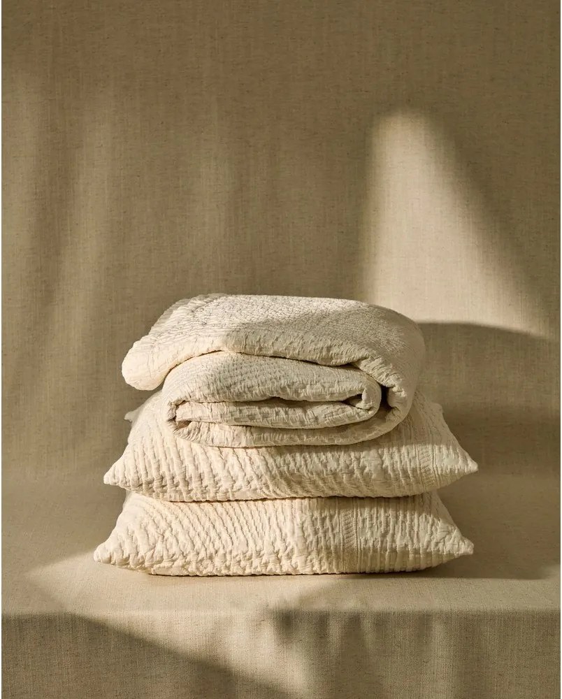 Krémový přehoz 240x260 cm Raylo – Kave Home
