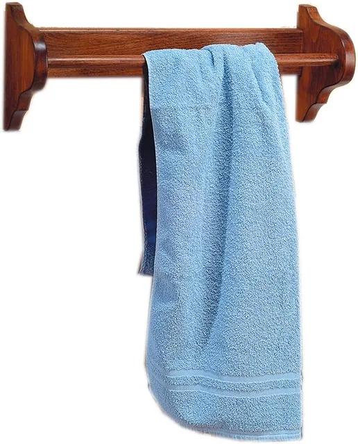 RETRO držák na ručníky 50x17cm, buk (1671) SAPHO