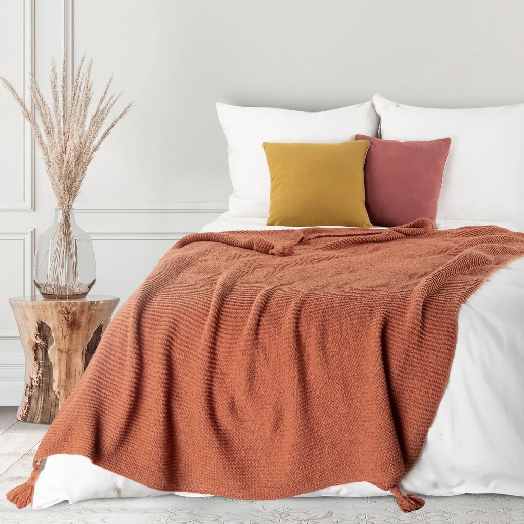 DEKA PLED 1 130X170 CM CIHLOVÁ