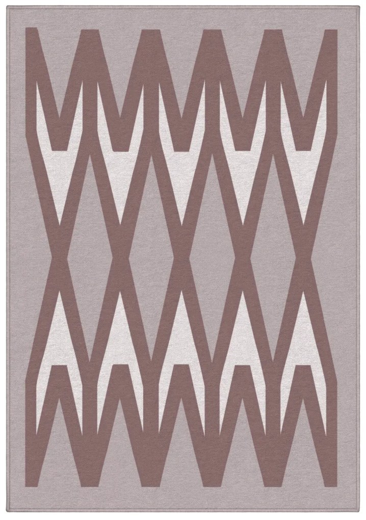 GDmats koberce Designový kusový koberec Saw od Jindřicha Lípy - 120x170 cm
