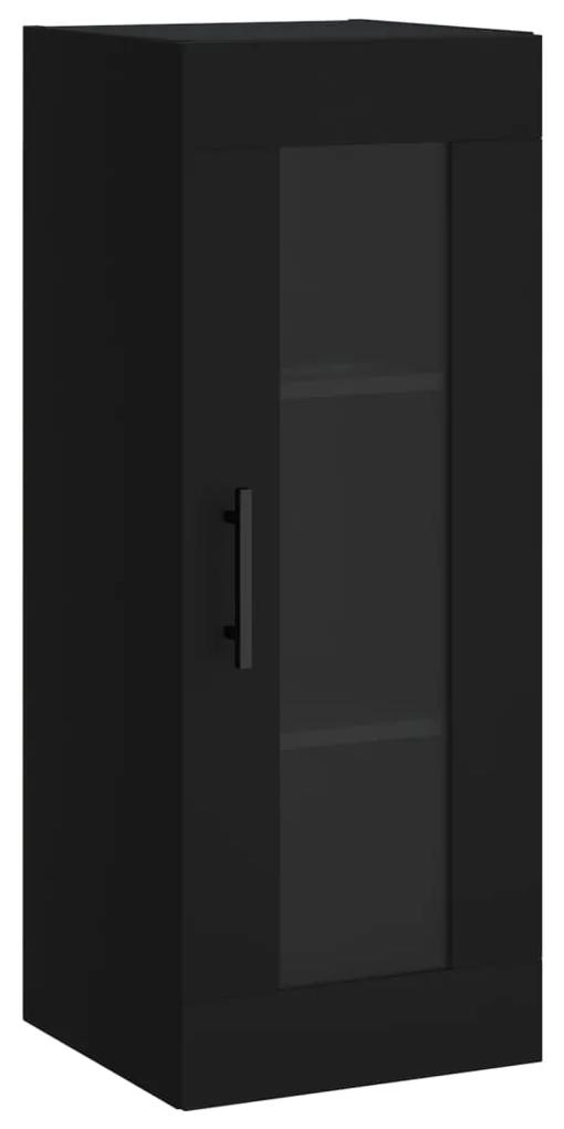 Skříň highboard černá 34,5 x 34 x 180 cm kompozitní dřevo,  3199322