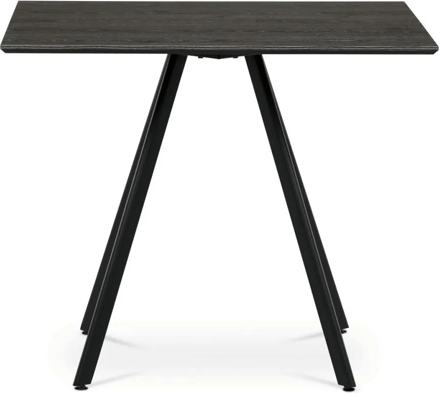 Jídelní stůl 90x90cm HT-R5190 GREY, lamino, šedý dub