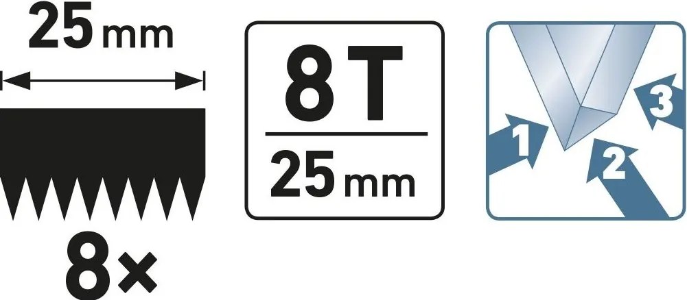 Pila na větve, 270mm, SK5 EXTOL PREMIUM