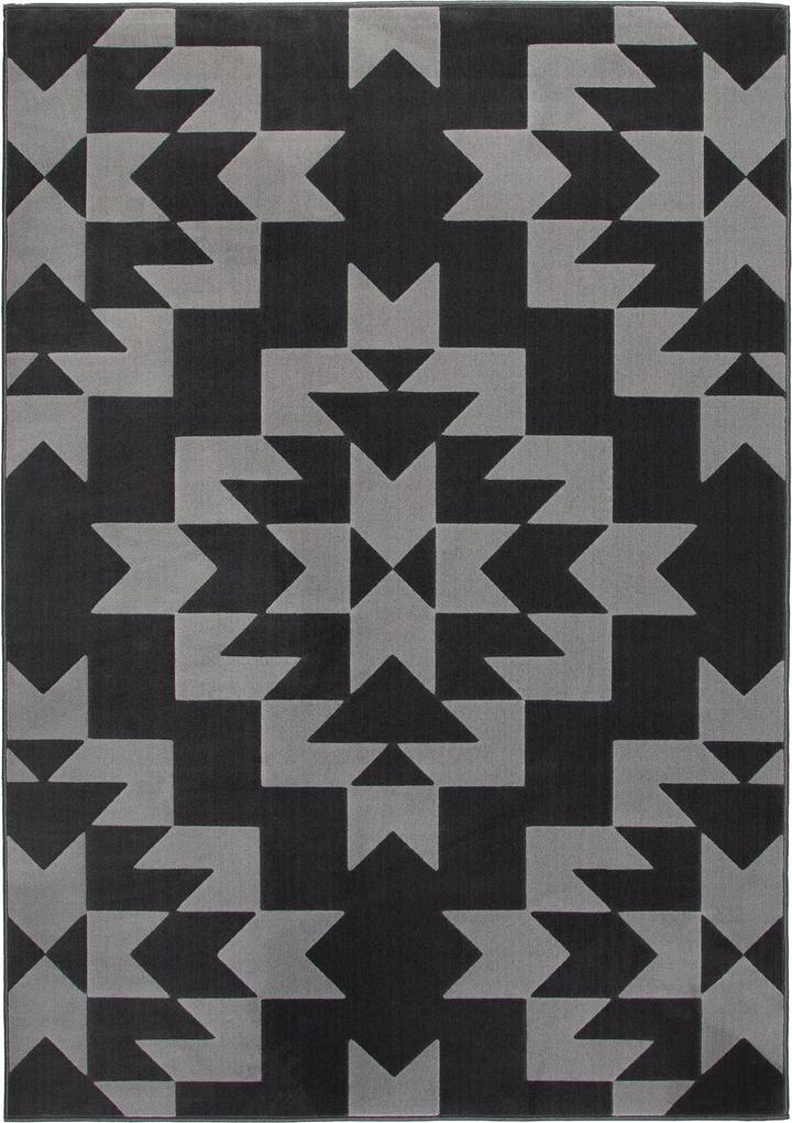 Moderní kusový koberec Norik 561 Graphite Typ: 80x150 cm
