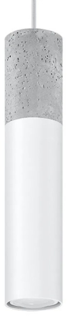 Sollux Lighting Závěsné svítidlo BORGIO 1 bílé