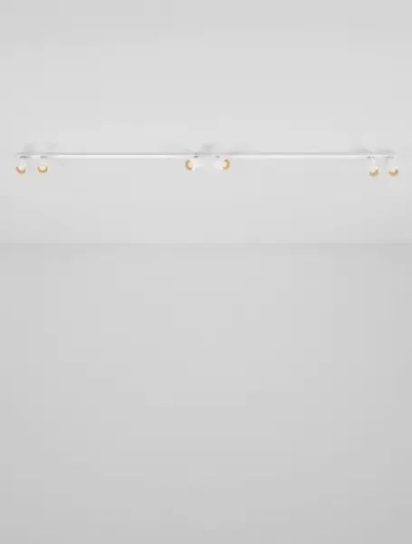 Minimalistické bodové svítidlo Oso 6 Bílá